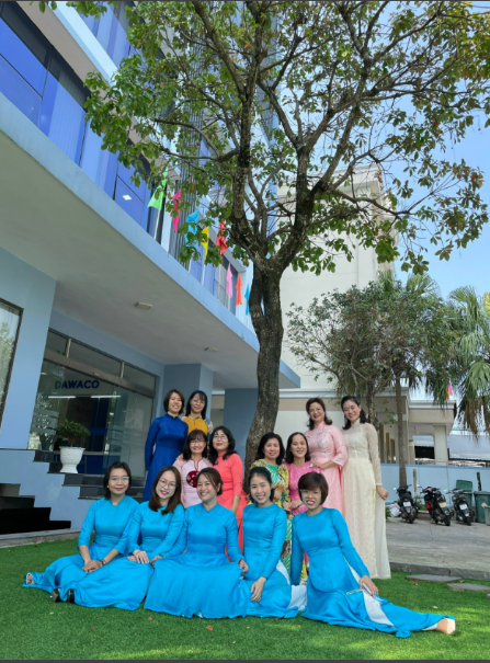 Duyên dáng Dawaco trong tuần lễ áo dài Việt Nam - Công ty cổ phần cấp ...