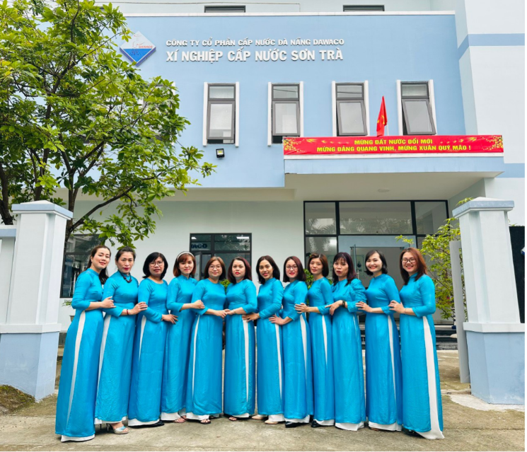 Duyên dáng Dawaco trong tuần lễ áo dài Việt Nam - Công ty cổ phần cấp ...
