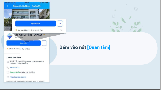 DAWACO TIẾP TỤC THÚC ĐẨY TƯƠNG TÁC VỚI KHÁCH HÀNG SỬ DỤNG DỊCH VỤ CẤP ...