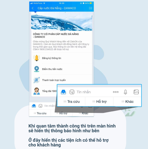 DAWACO TIẾP TỤC THÚC ĐẨY TƯƠNG TÁC VỚI KHÁCH HÀNG SỬ DỤNG DỊCH VỤ CẤP ...